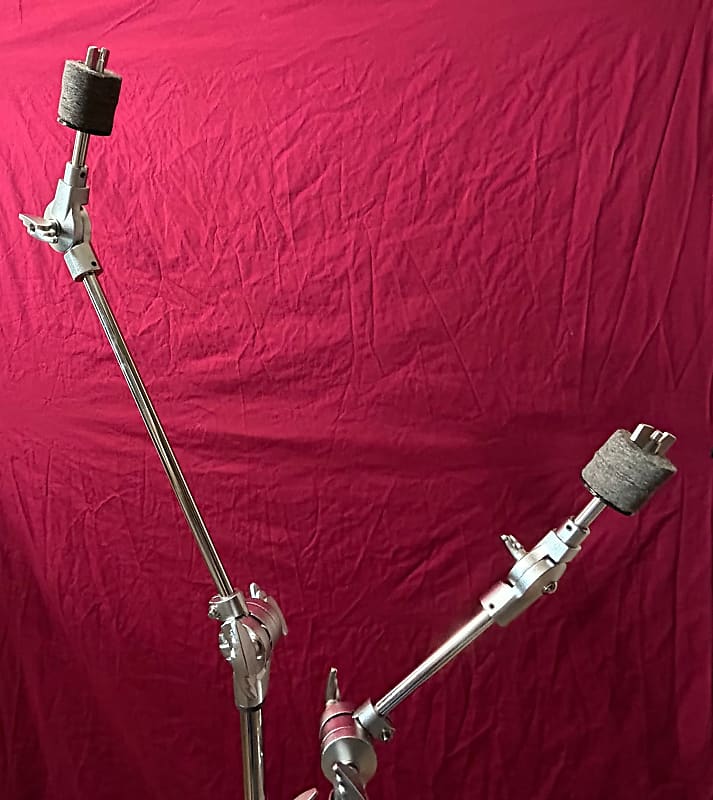 Yamaha 800 Series Double Cymbal Stand with 750 series cymbal | Reverb