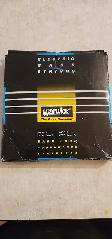 Warwick Dark Lord NIB 4 String Set 40-250 | Reverb