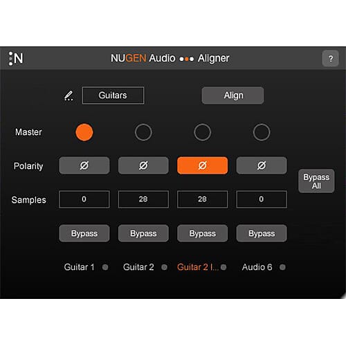 NuGen Audio Aligner Phase and Polarity Align Audio Plug-In | Reverb UK