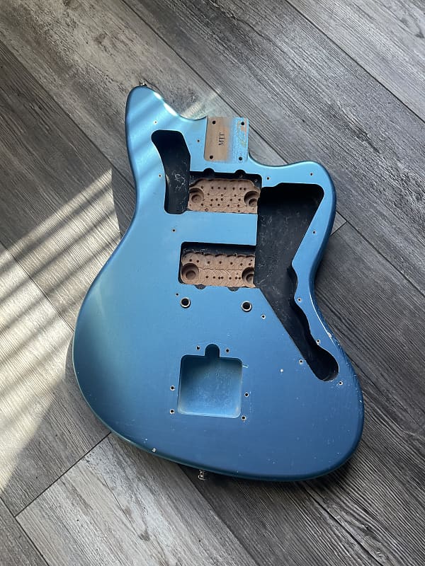MJT Jazzmaster body -Pelham blue | Reverb