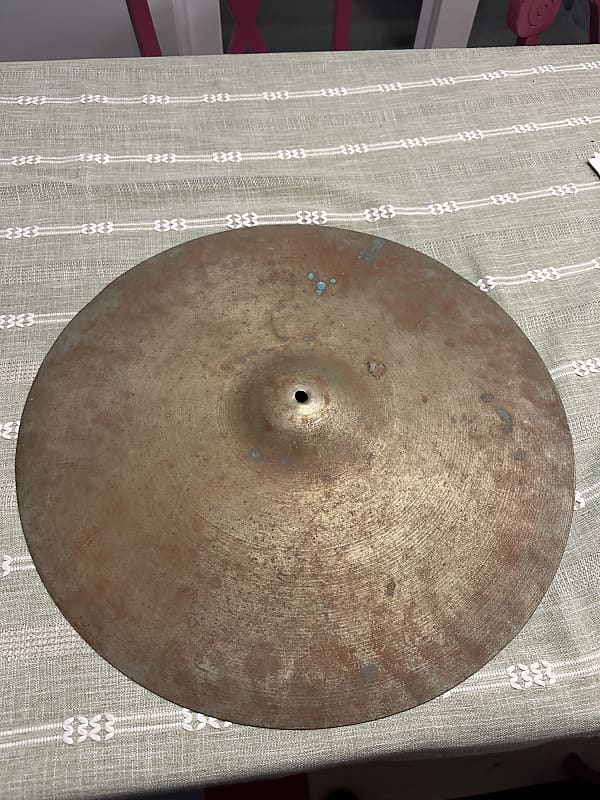 22” KRUT/Premier 22” Ride Cymbal- Heavy Patina | Reverb