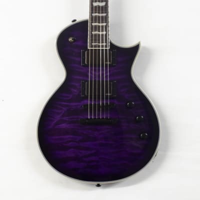 ESP LTD EC-1000 FM with Rosewood Fretboard 2009 - See Thru | Reverb
