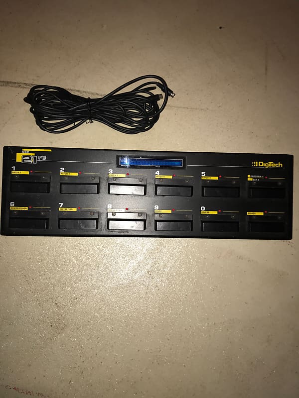 Digitech GSP 21 foot controller 1990ish? Black | Reverb