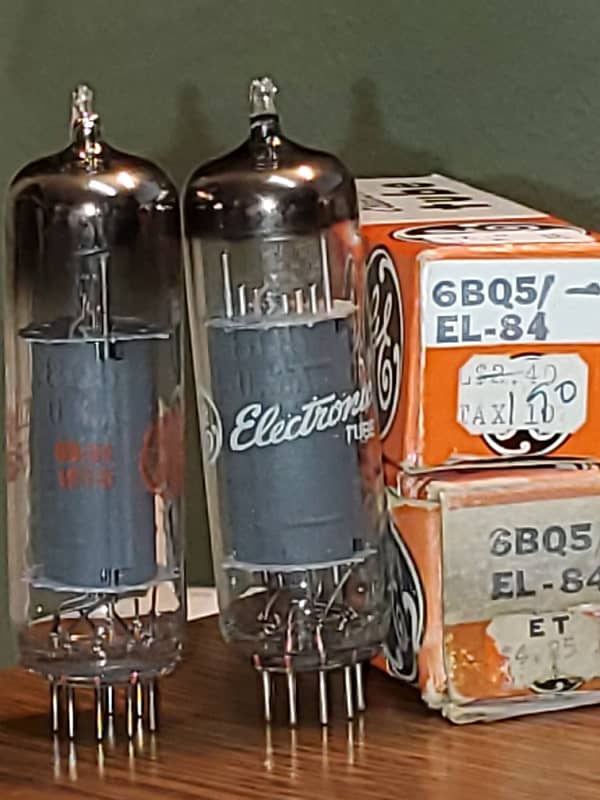 6BQ5/EL84 GE NOS/NIB Maximatcher2 tightly matched pair (2) | Reverb