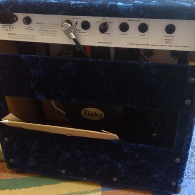 Zinky Blue Velvet 25 Amp | Reverb