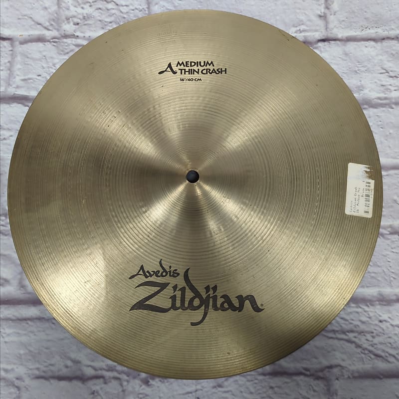 Zildjian Avedis Medium Thin 16 Crash Cymbal | Reverb