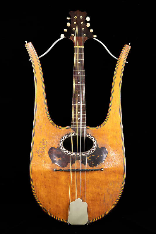 Graters Calace Mandolyra and letter of provenance | Reverb Canada