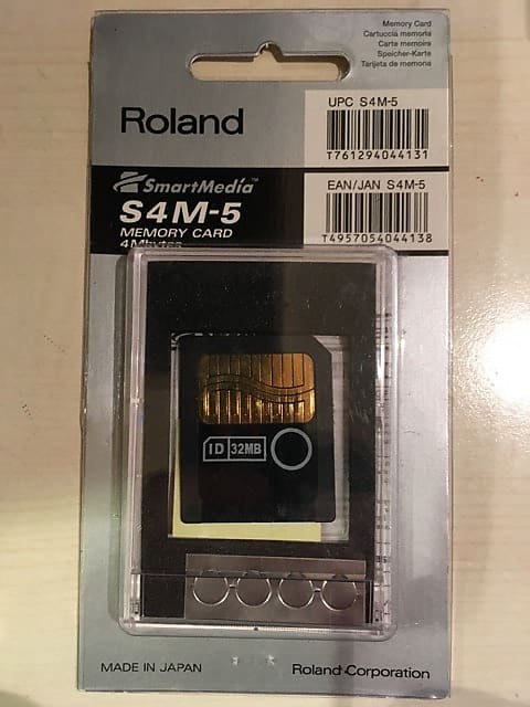 Roland S32M-5 Smart Media Card 1995 | Reverb