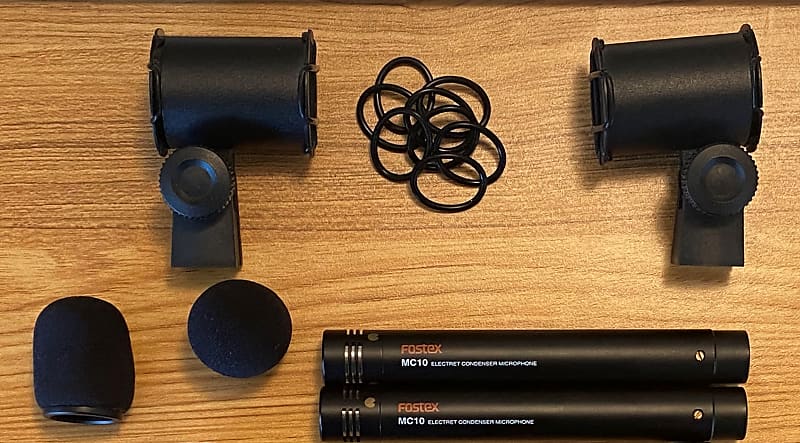 Fostex MC10ST Stereo Condenser Microphone set | Reverb