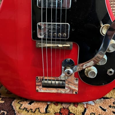 Vintage 1963 Hofner Super Solid V3 Model 173 Cherry Red | Reverb UK