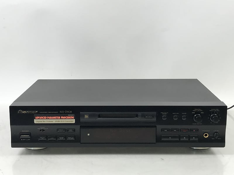 Pioneer MJ-D508 Minidisc Recorder | Reverb