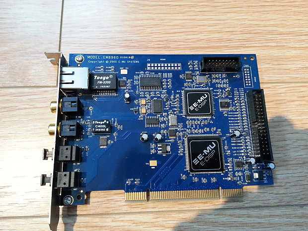 E-MU PCI card EM 8960 for E-Mu audio system | Reverb