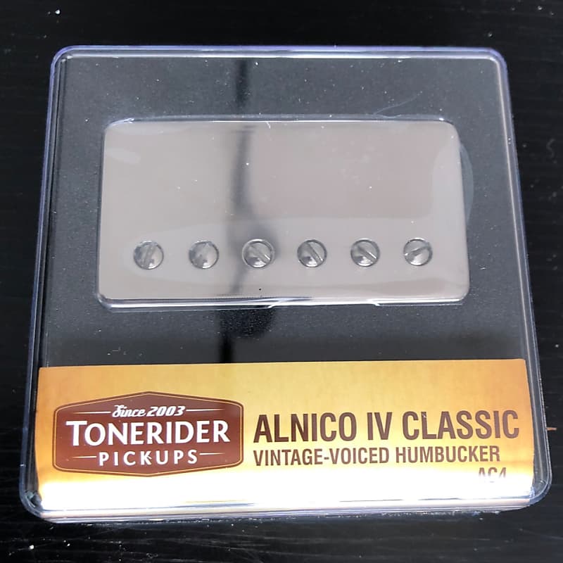 Tonerider Alnico IV Classic Humbucker 2023 Nickel | Reverb