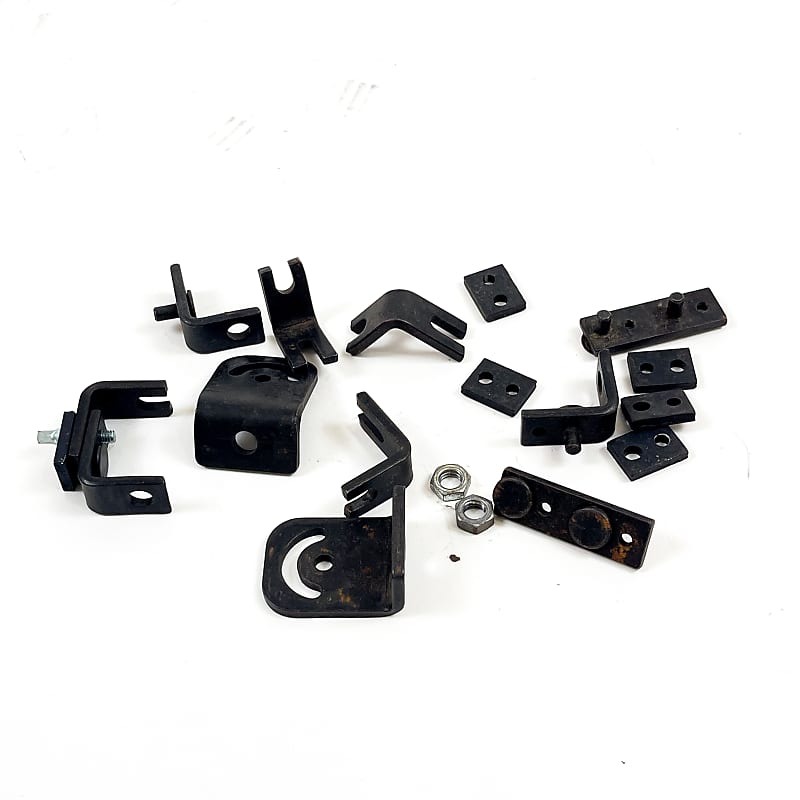 Remo Roto Tom Parts lot 1980s - Black | Reverb