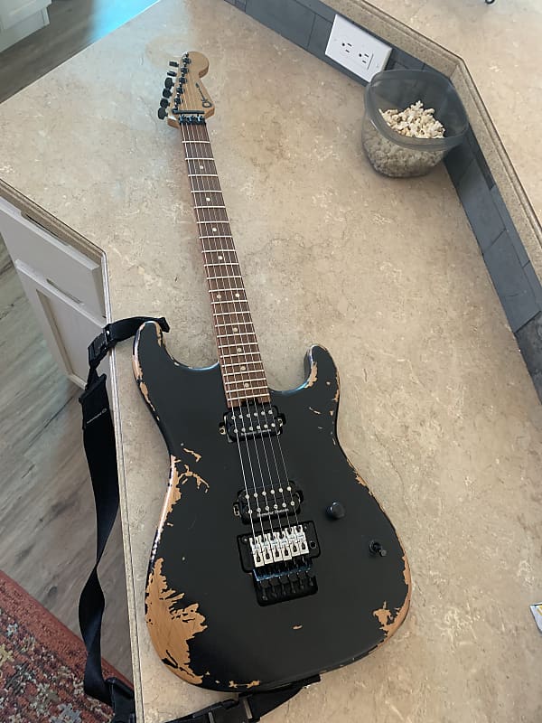 Charvel Pro-mod 2024 - Relic black - upgrades/extras | Reverb