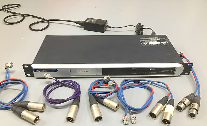 Symetrix Jupiter 8 with cables and terminal blocks | Reverb