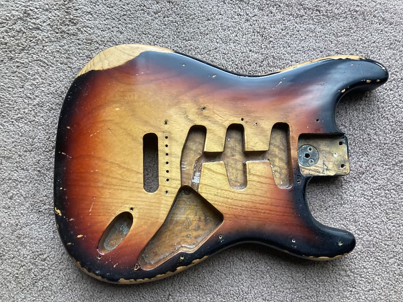 Fender USA Original 1973 Stratocaster SUNBURST Guitar | Reverb UK