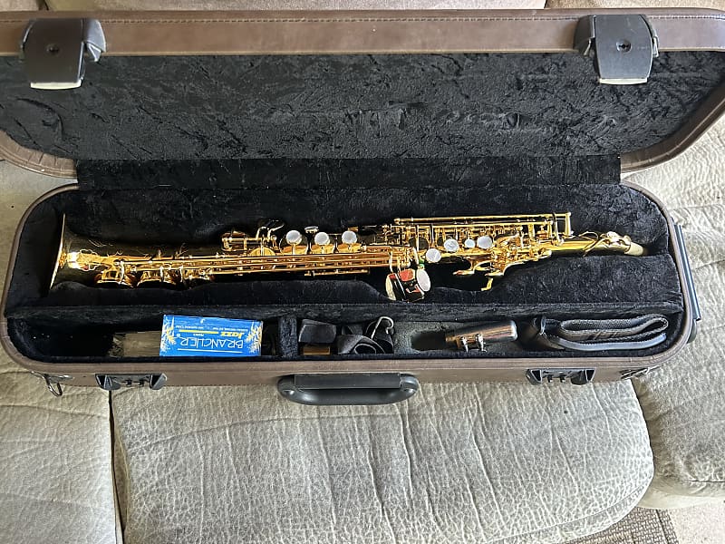 Rampone and Cazzani R1 Soprano Saxello - Gold Plated 2005 - | Reverb