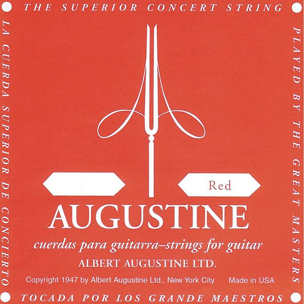 AUGUSTINE RED Einzelsaite Classic D4 | Reverb