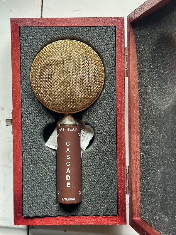 Cascade Fat Head Ribbon microphone 2010s | Reverb