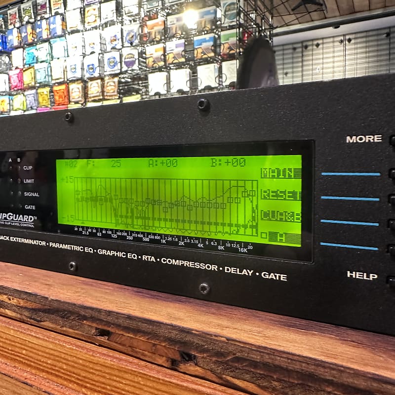 Sabine PowerQ ADF-4000 Rackmount EQ Delay Processor | Reverb