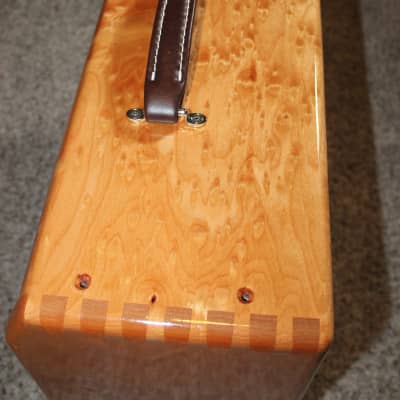 Custom Fender Princeton Reverb CABINET in Curly Maple | Reverb