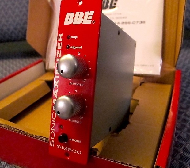 ~ BBE SM500 Single Channel Sonic Maximizer 500 Module for 500 | Reverb