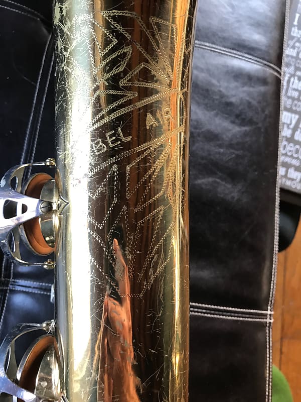DOLNET BELAIR BARITONE SAXOPHONE TO LOW Bb 60's original | Reverb