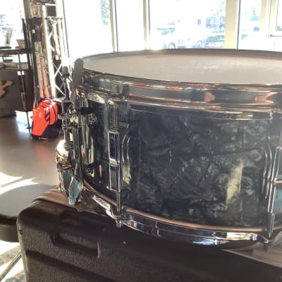 Leedy Snare Early 1960s Black DP Shelly Manne Model, 5.5x14, | Reverb