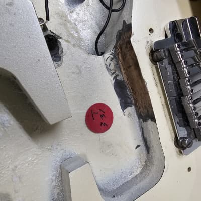 2011 Fender American Stratocaster Jeff Beck Body/ Abigail | Reverb