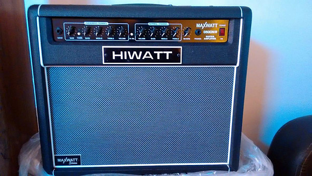 Hiwatt G50cmr Black & White | Reverb