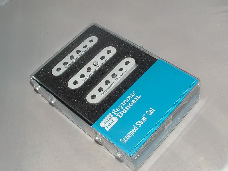Seymour Duncan Scooped Strat Pickup Set (White) New with | Reverb