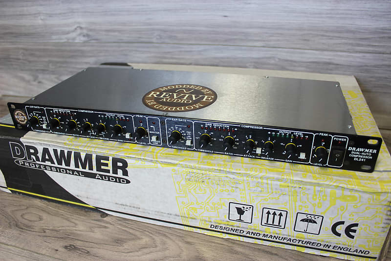 Revive Audio Modded: Drawmer Dl241, Dual Compressor, Limiter, | Reverb