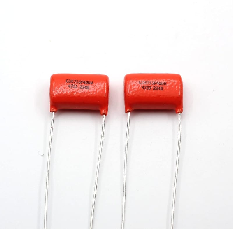 Orange Drop Capacitors .047uf / 400v, 716P Series, Tone | Reverb