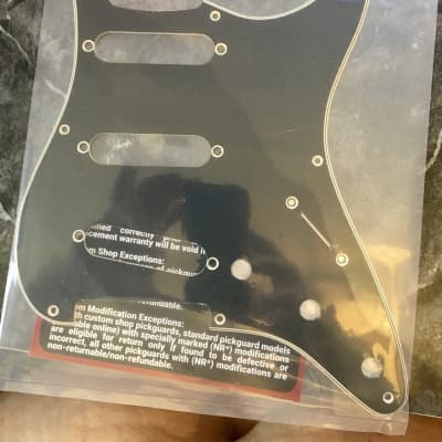 Pre-CBS Style 8 Hole Strat Pickguard Eric Johnson Clapton SRV | Reverb