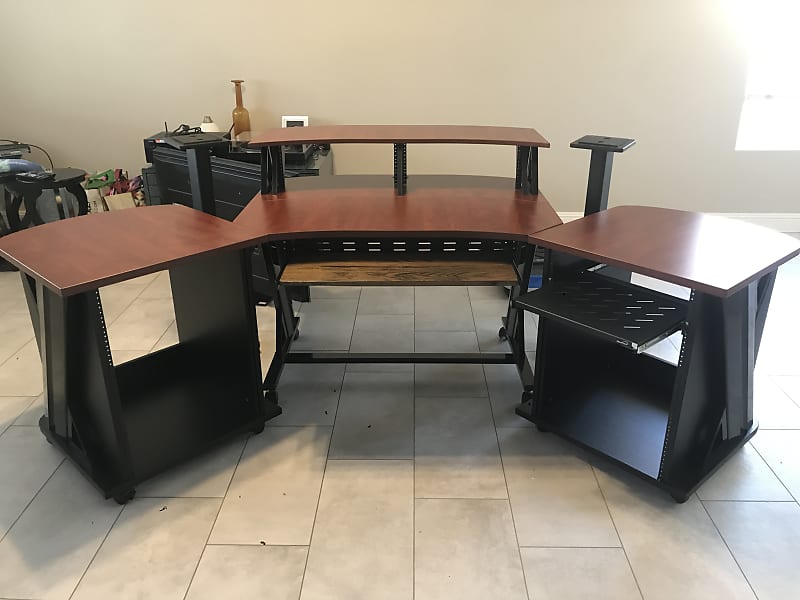 Studio Trends 46" Studio Desk with (2) 24" Side Cars and (2) | Reverb