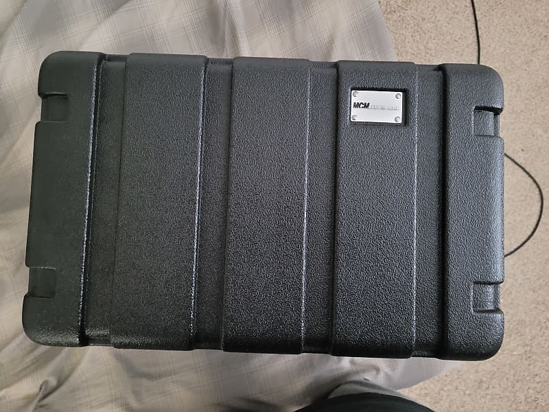 MCM Custom Audio Rackmount Flight Case - Matt Black ...Great | Reverb