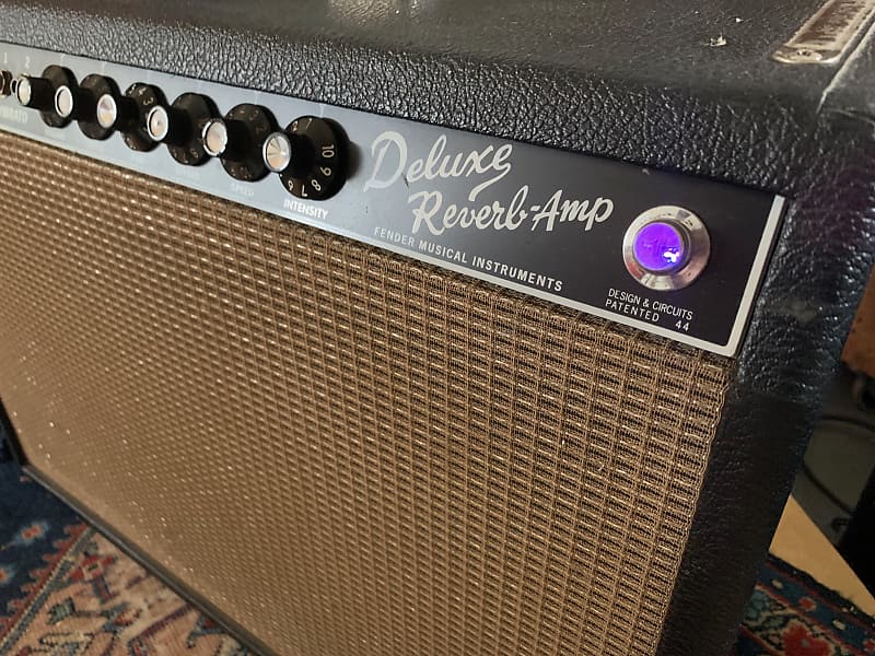 Fender Deluxe Reverb 1965 with hand wired 74' chassis | Reverb