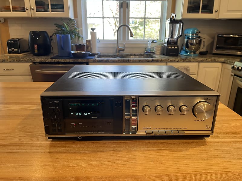 Luxman RX-102 1982-1984 - Silver/Black | Reverb