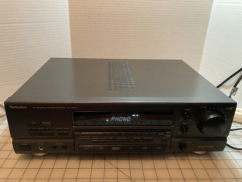 Vintage Technics SA-G9057 AV Receiver Phono Ready Tested with | Reverb