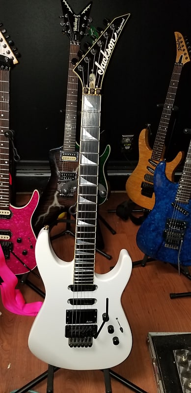 Jackson Soloist professional pro 90 Pearl white | Reverb