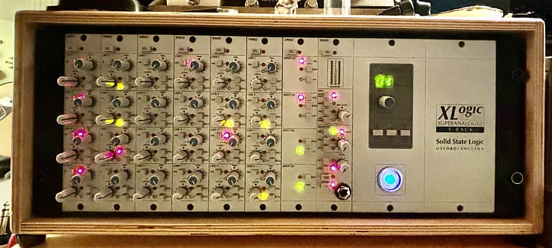 SSL X-Rack 32 Channel Summing Mixer (INCLUDES FULL | Reverb