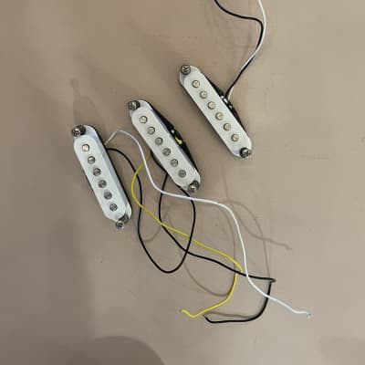 Squier Stratocaster pickups 2020s - White | Reverb