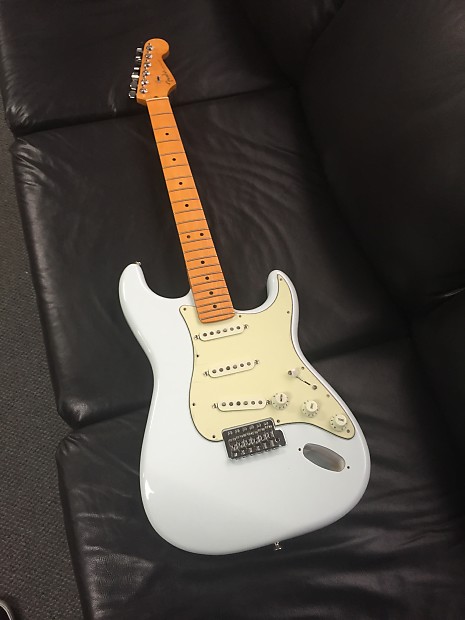 USA Stratocaster Custom Shop Baby Blue | Reverb