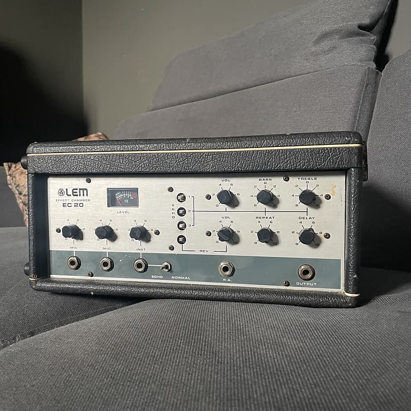 LEM EC 20 Effect Chamber Tape Echo Made in Italy Late 70’s - | Reverb