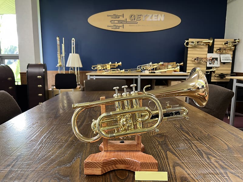 Getzen 481 Advanced Student Bb Cornet – Sales Rep. Sample | Reverb