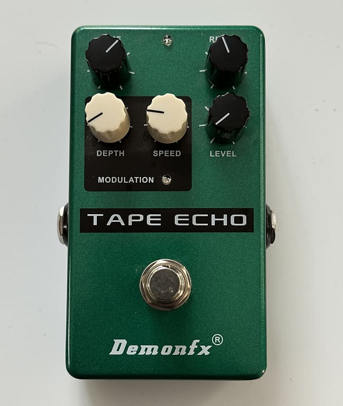 DemonFX Tape Echo Delay with Modulation Effect Pedal - 2020s | Reverb