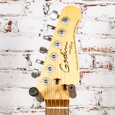 Godin - SDXT Electric Guitar, Brown Quilt Top - x5598 - USED | Reverb