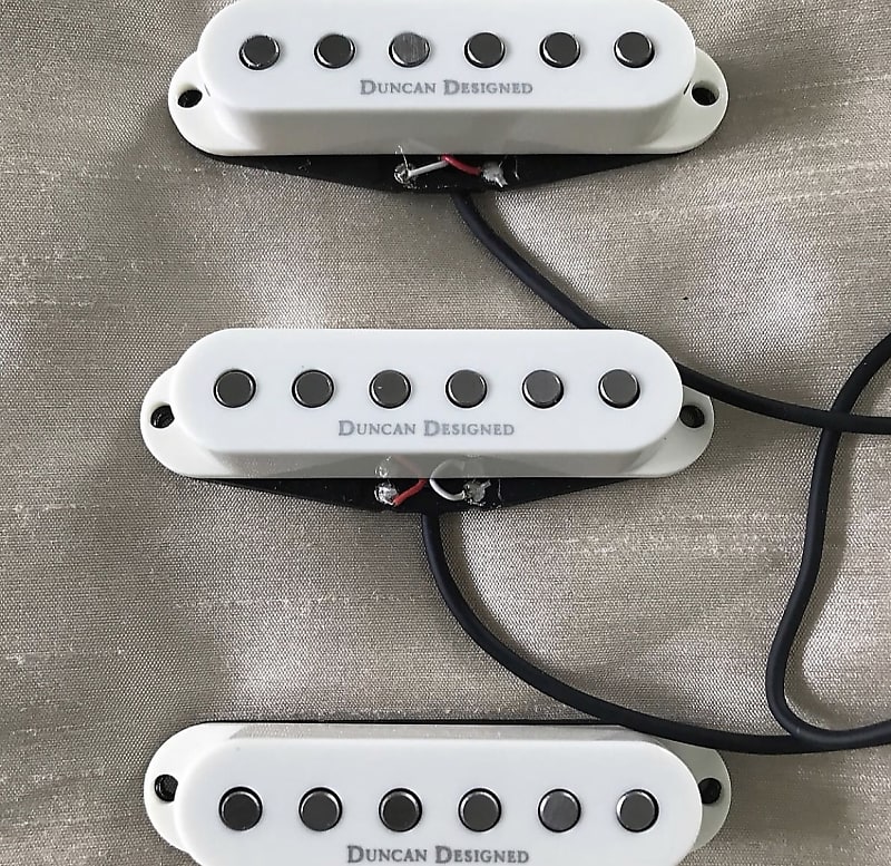 Duncan Designed SC 101 Stratocaster Pickup Set 2018 | Reverb