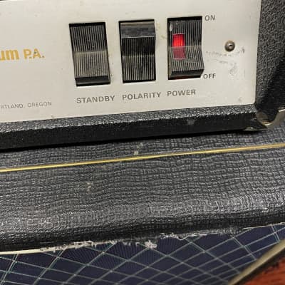 Sunn Coliseum PA 1968 - Black | Reverb